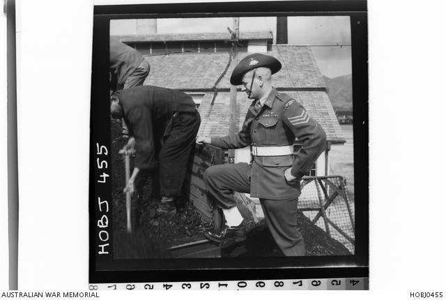 An unidentified Sergeant (Sgt) with the Royal Australian Corps of ...