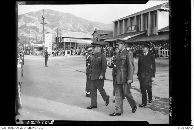 Lieutenant General (Lt Gen) H C H Robertson OBE DSO, Commander in Chief ...