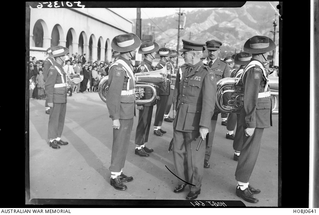 Lieutenant General (Lt Gen) H C H Robertson OBE DSO, Commander in Chief ...