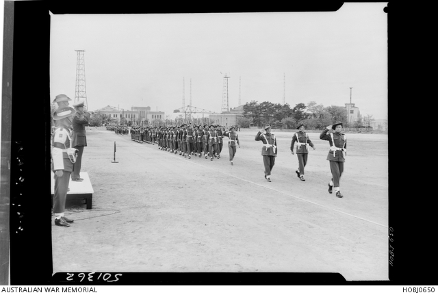 Lieutenant General (Lt Gen) H C H Robertson OBE DSO, Commander in Chief ...