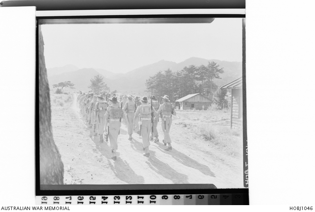 Troops of the 3rd Battalion, The Royal Australian Regiment (3RAR) with ...