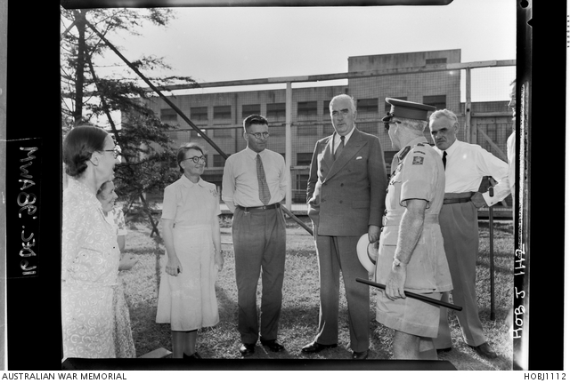 Tokyo, Japan. During a tour of the British Commonwealth Occupation ...