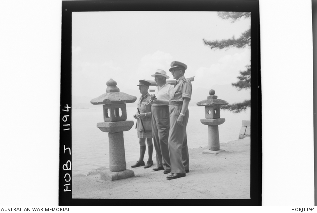 Air Marshall Sir George Jones RAAF (left), he Australian Commander in ...