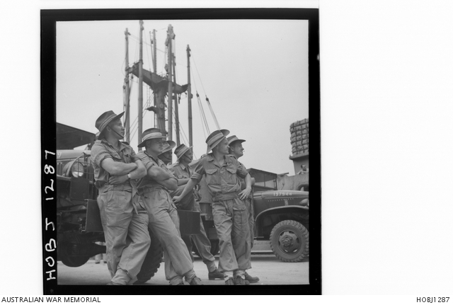 Unidentified serviceman from the 3rd Battalion, The Royal Australian ...