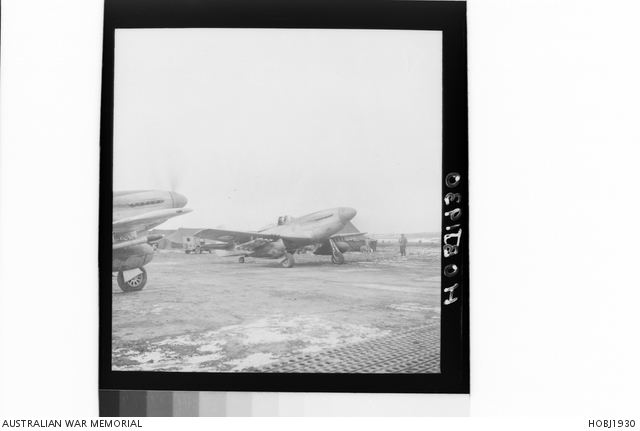 A pilot of 2 Squadron, South African Air Force (SAAF), sits in the ...
