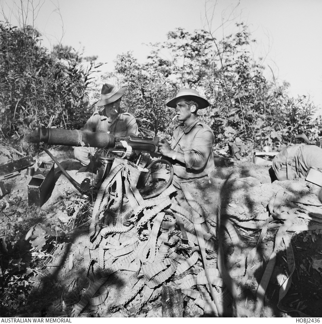 These unidentified Vickers machine gunners from the 3rd Battalion, The ...