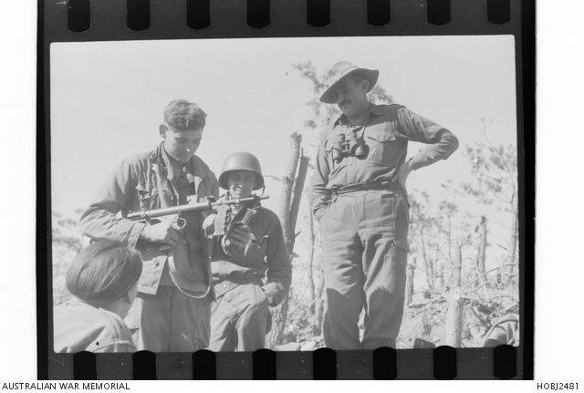 An unidentified soldier from the 3rd Battalion, The Royal Australian ...