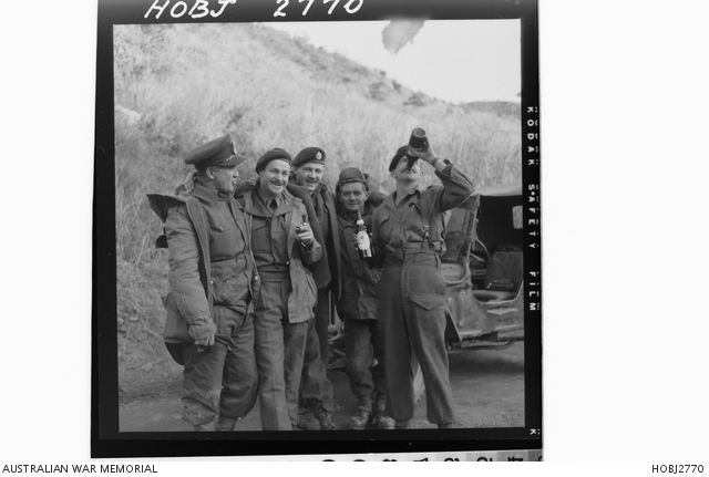 Charles Nicol, Australian Army Director of Public Relations (second ...