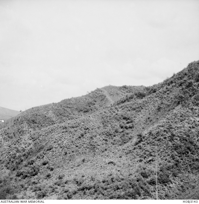 Kapyong, South Korea. June 1952. A panoramic view from the left of A ...