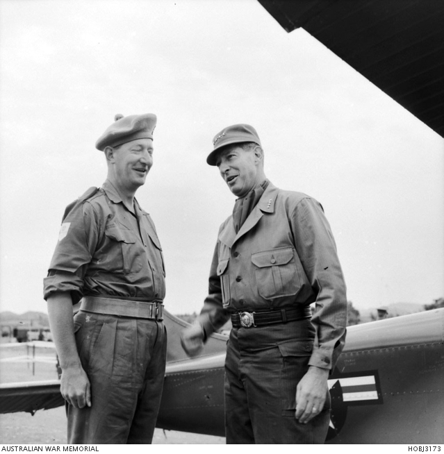 Korea. c. May 1952. When he visited the 1st Commonwealth Division ...