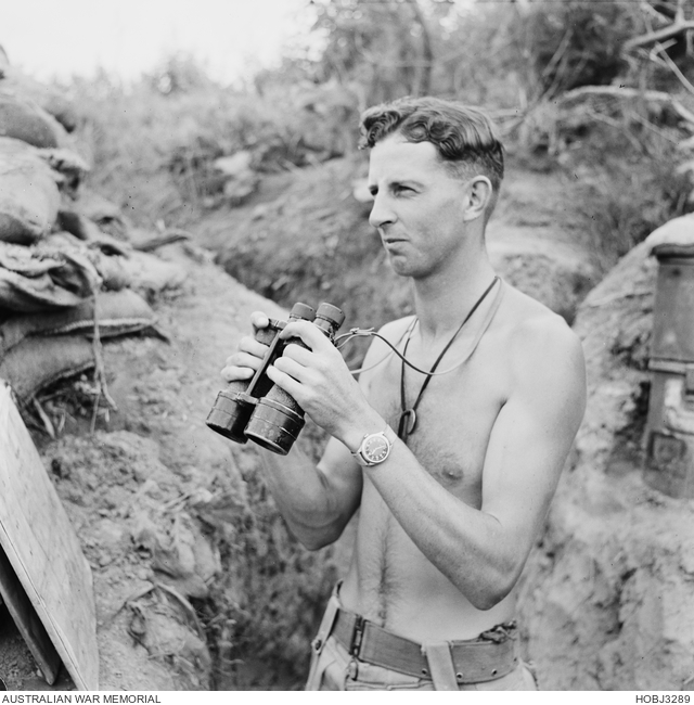 Korea. 1140 hrs 16 July 1952. Lieutenant Peter Scott of South Yarra ...