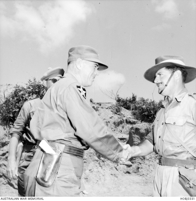 Korea. 16 July 1952. General James Van Fleet, Commanding General 8th US ...