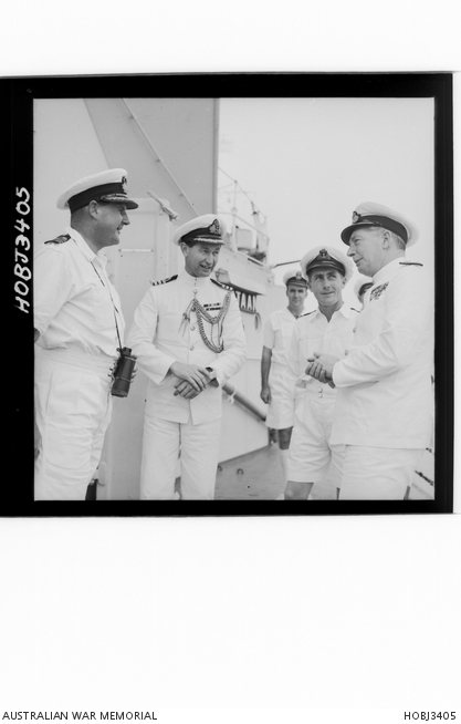 Vice Admiral (Vice Adm) Sir John Collins, First Naval Member of the ...