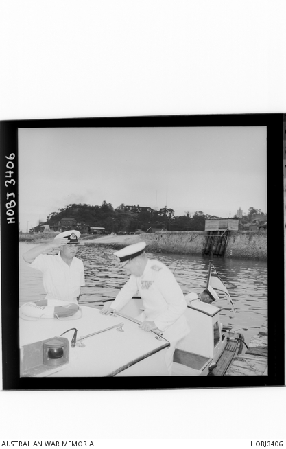 Vice Admiral (Vice Adm) Sir John Collins, First Naval Member of the ...
