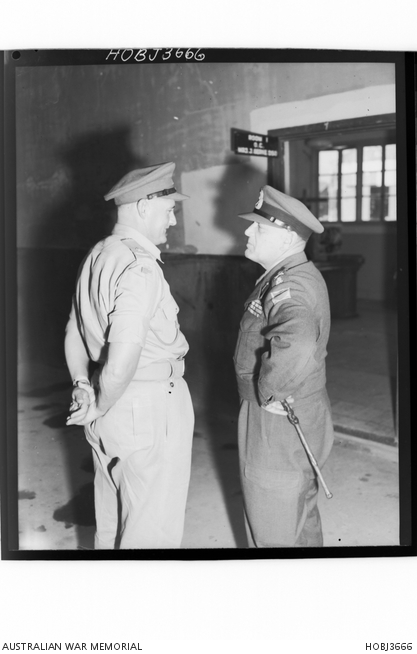Kure, Japan. C. 1952. Major General F. Kingsley Norris, Director ...