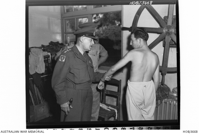 Kure, Japan. c. 1952. Major General F. Kingsley Norris, Director ...