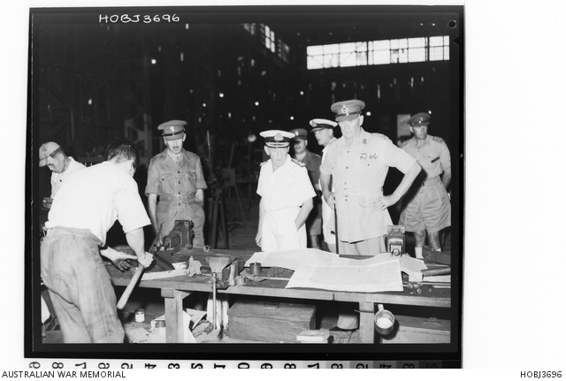 Admiral Sir Rhoderick McGrigor, First Sea Lord, Chief of Naval Staff ...