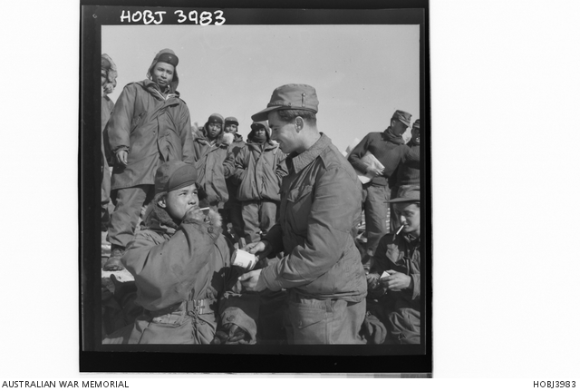 Unidentified soldiers of the 1st Battalion, The Royal Australian ...