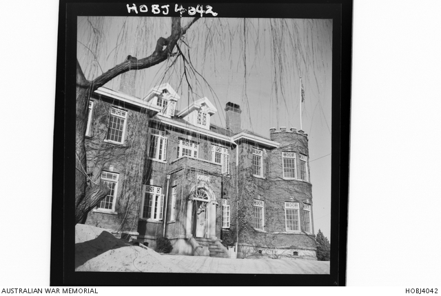 View of an official building or residence, probably belonging to the ...