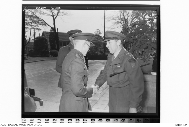 Lieutenant Colonel (Lt Col) L D King Commander of the British ...