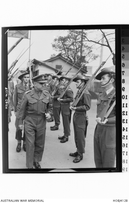 Lieutenant General (Lt Gen) H Wells, Commander in Chief British ...