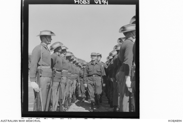 Korea. 18 March 1954. Lieutenant General Vedat-Garan, a Turkish General ...