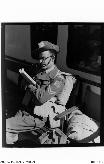 Pusan, Korea. 31 March 1954. Corporal Ray Thomas, 1st Battalion, The ...