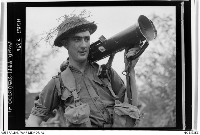 Informal portrait of Private Tom Bain, D Company, 3rd Battalion, The ...