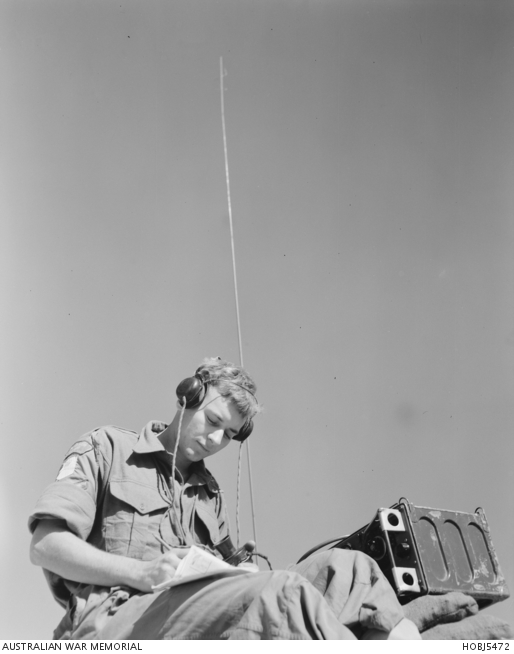 Korea. 26 October 1954. 62 set operator by the A Company, 1st Battalion ...