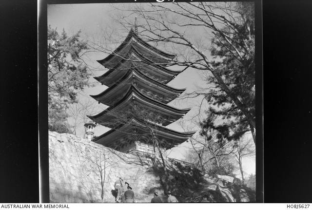 Kure, Japan. 11 January 1955. Near the British Commonwealth Base at ...