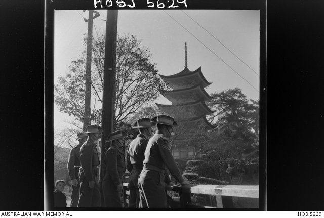 Near the British Commonwealth Base at Kure, where most Australians ...