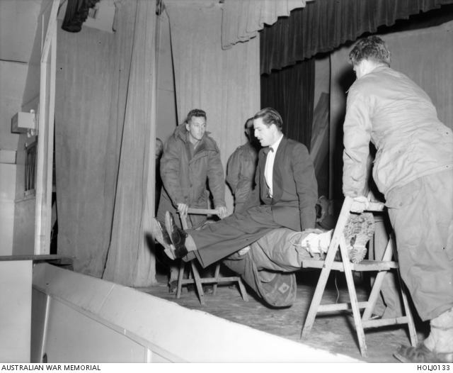 When Sydney hypnotist Douglas Watson put on a show in the truce line ...