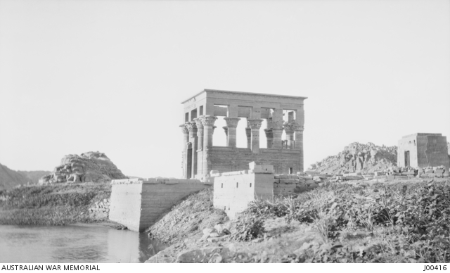 Trajan's Kiosh or Pharoah's Bed on the Island of Philac in Southern ...