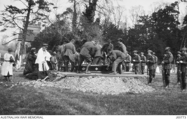 A double funeral service for two Australian servicemen at St Mary's ...
