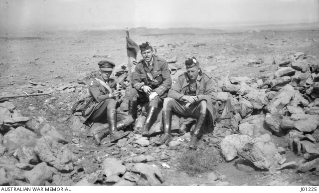 An Australian Army Captain, from the Australian Army Service Corps, 5th ...