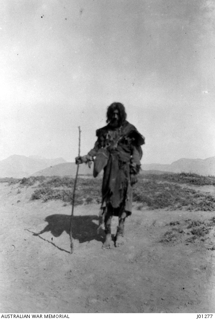 A portrait of a wandering Dervish taken somewhere near Kermanshah ...