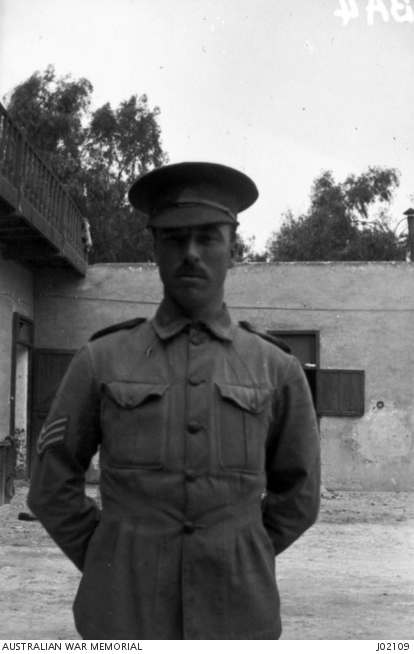 Portrait of 59 Farrier Sergeant Arthur William Walker, 1st Division ...