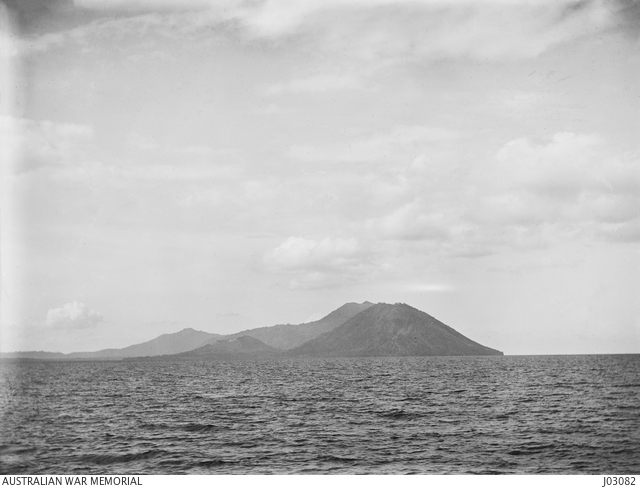 St George's Channel and Blanche Bay. Rabaul lies near the right centre ...