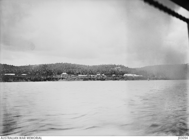 Herbertshohe, Kokopo, the capital of the Protectorate before the ...