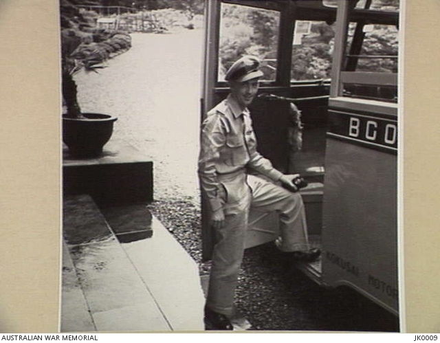 JAPAN. C 1947-48. AN RAAF MEMBER OF THE BRITISH COMMONWEALTH OCCUPATION ...