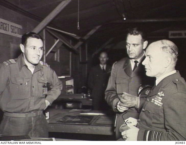 KIMPO, SOUTH KOREA. 1952. FLIGHT LIEUTENANT CLIFFORD D. FISHER, AN RAAF ...