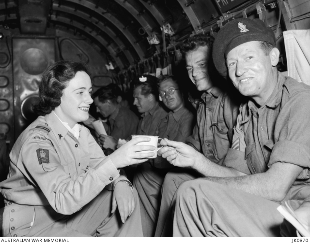 IWAKUNI, JAPAN. 1953-09-06. DURING THE FLIGHT FROM KOREA TO JAPAN, RAAF ...
