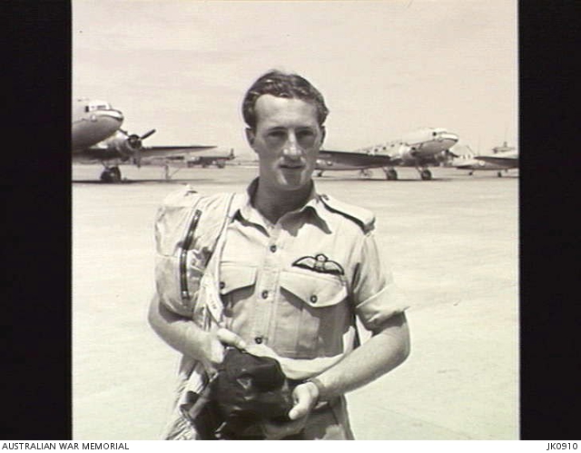 IWAKUNI, JAPAN. 1951-04. SERGEANT K. MEGGS, PILOT OF NO. 77 SQUADRON ...