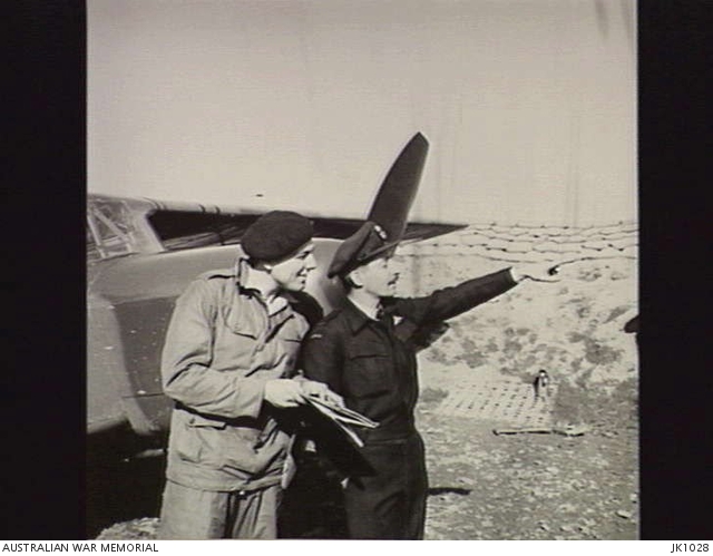 KIMPO, SOUTH KOREA. 1952. NO. 77 SQUADRON RAAF METEOR PILOT, PILOT ...