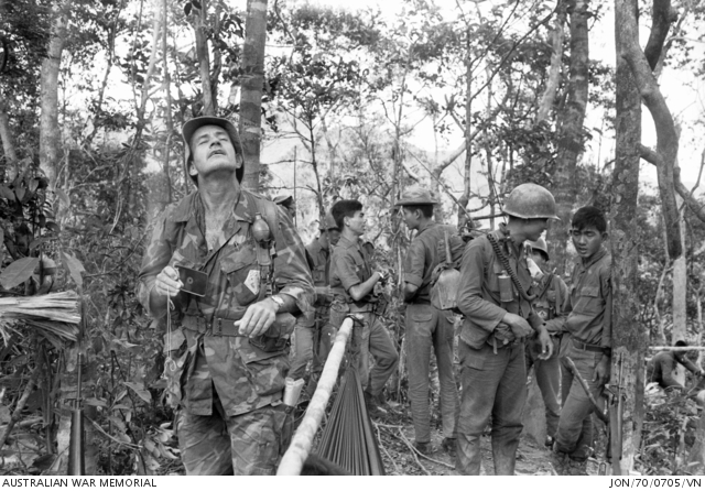 Phuoc Tuy Province, South Vietnam. September 1970. Warrant Officer ...