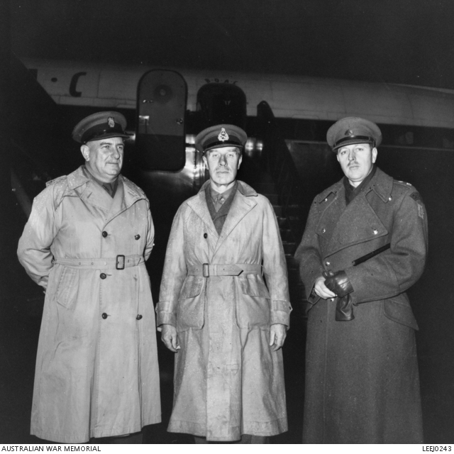 Lieutenant Colonel L D King, Commander of the British Commonwealth Sub ...