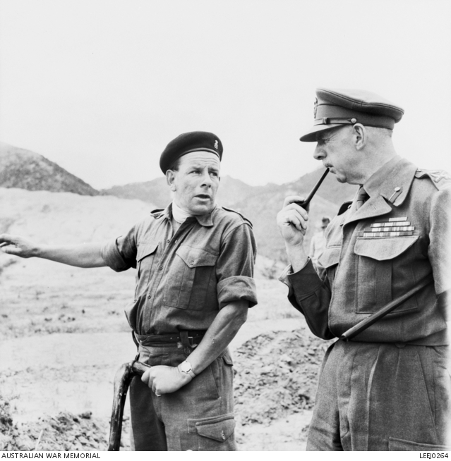 Lieutenant General (Lt Gen) Sydney F Rowell, the Chief of General Staff ...