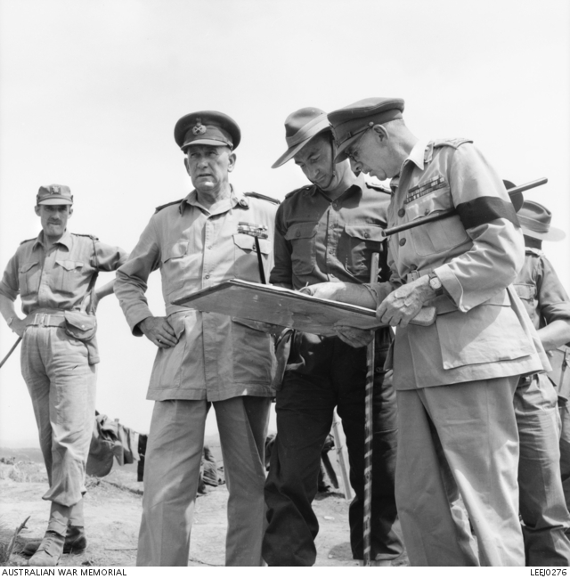 Lieutenant General (Lt Gen) Sydney F Rowell, the Chief of General Staff ...