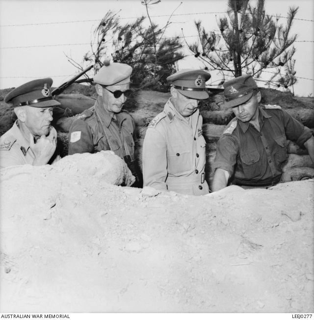 Lieutenant General (Lt Gen) Sydney F Rowell, the Chief of General Staff ...
