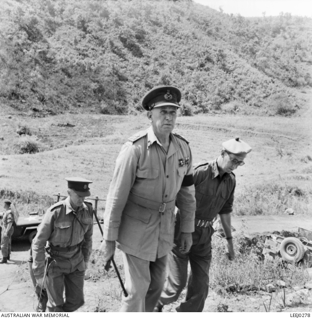 Lieutenant General (Lt Gen) Sydney F Rowell, the Chief of General Staff ...